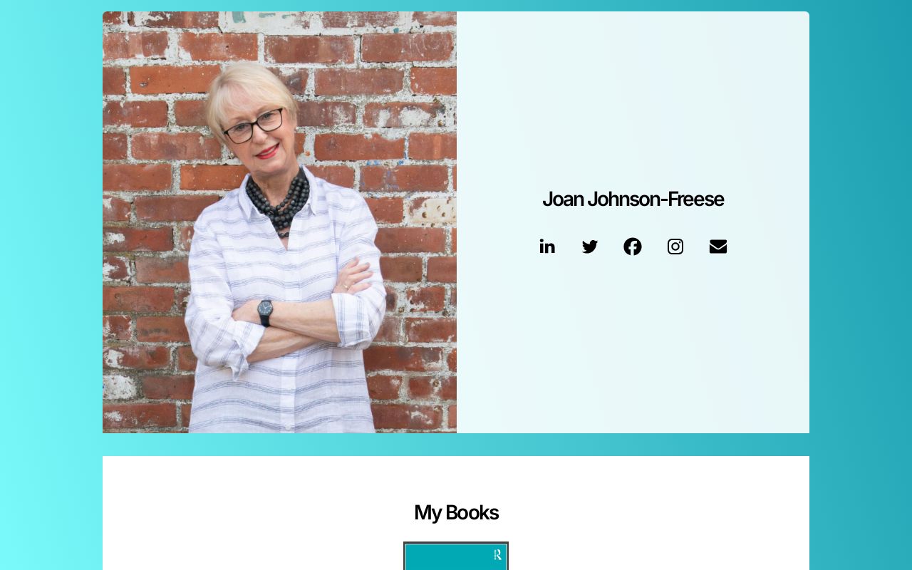 Joan Johnson-Freese Joan Johnson-Freese